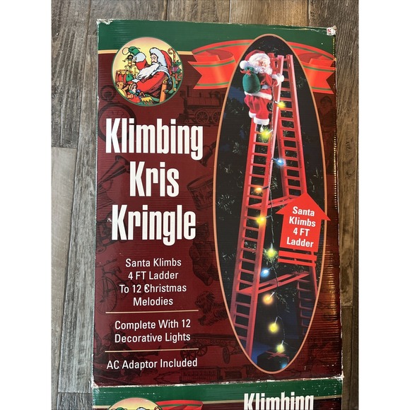 Kmart | Holiday | Klimbing Kris Kringle Santa Climbs 4ft Ladder 2 ...